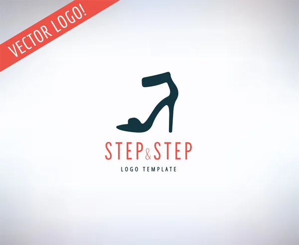 Shoes vector logo template. Fashion, clothes and shop symbols. Stocks ...
