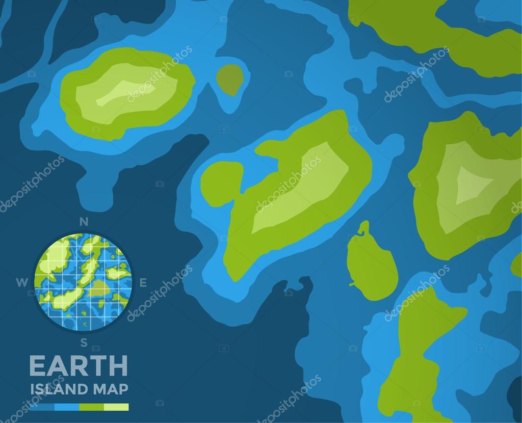 Global Earth vector Map on background. Texture, Island or Surface and ...