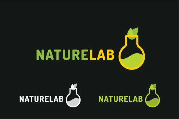 Laboratory ecology vector logo — Stock Vector © adekvat #84262554