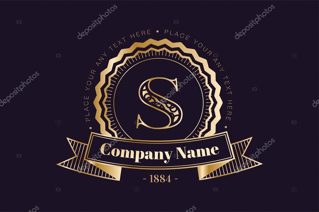 Vintage old style logo icon monogram Stock Vector Image by ©adekvat ...