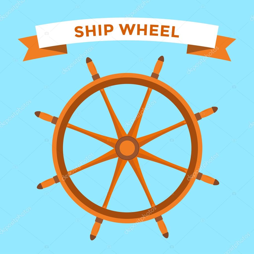 Vector rudder flat icons set Stock Vector Image by ©adekvat #89385810