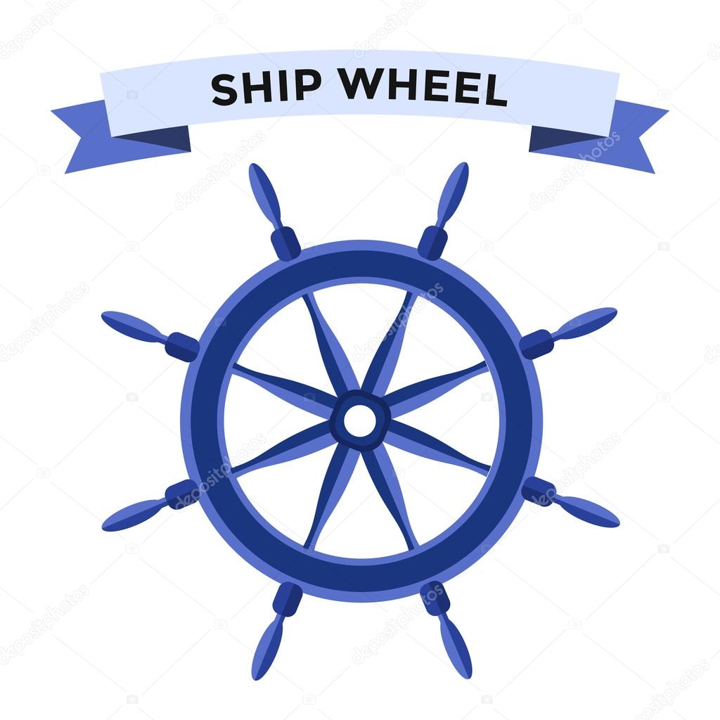 Vector rudder flat icons set Stock Vector Image by ©adekvat #89386026