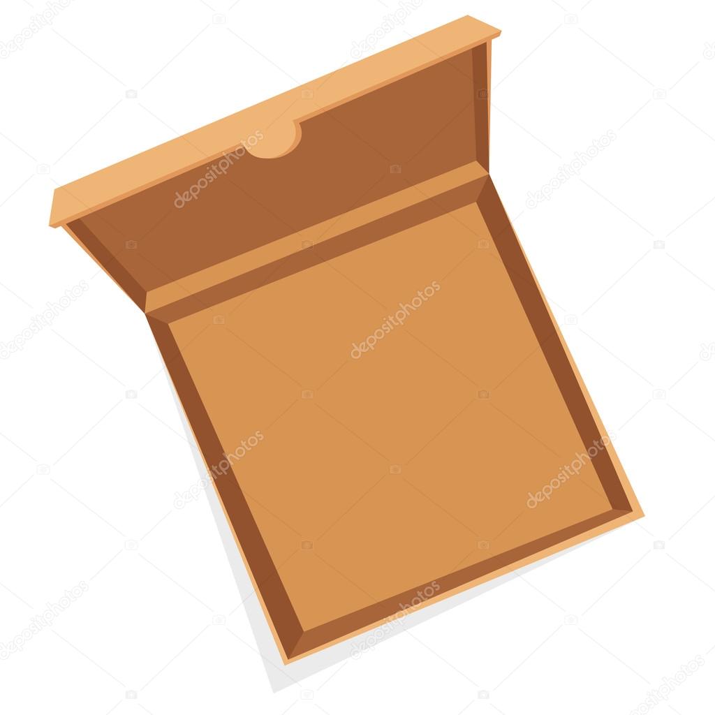 Open pizza box Stock Vector by ©adekvat 90493052