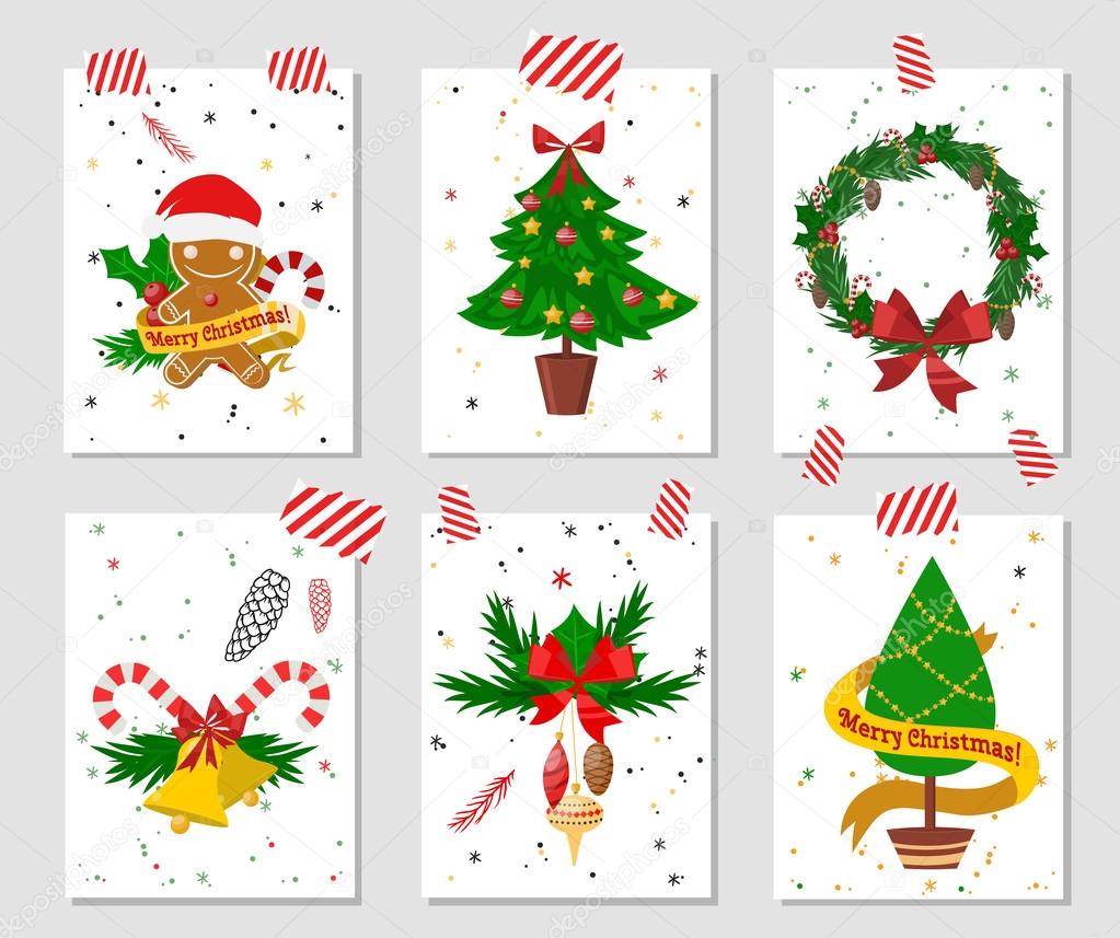 ©크리스마스 카드 인사말 모음 Adekvat의 91820274 스톡 일러스트레이션