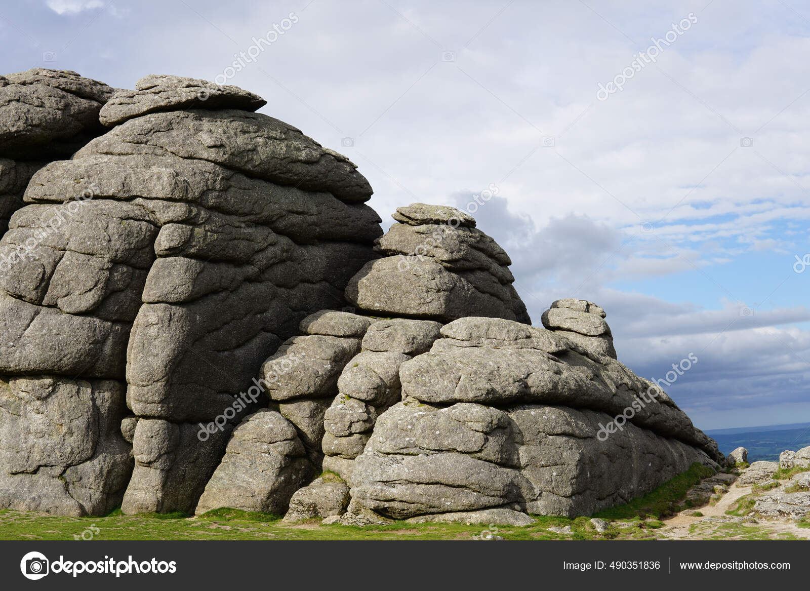 Haytor Rocks Dartmoor's Most Famous Landmark Granite Tor Eastern Edge ...