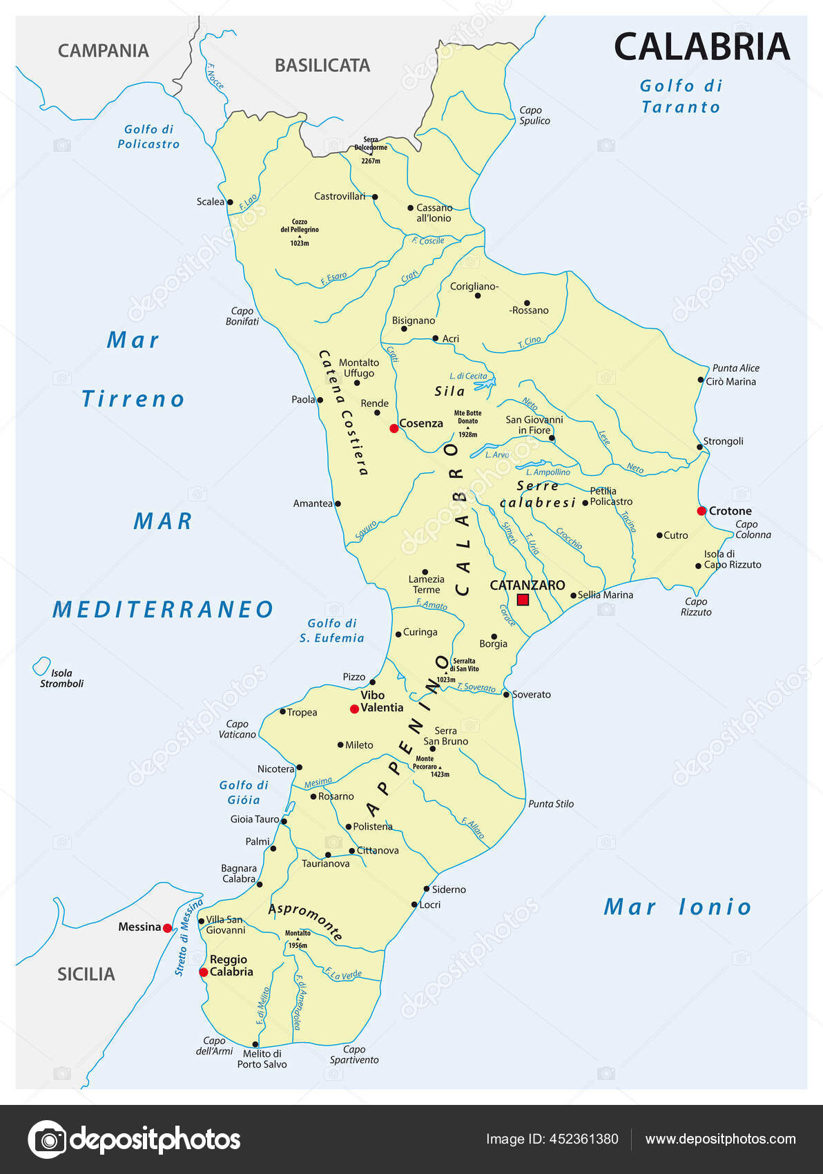 Hoja De Ruta De Calabria Calabria Casa: Más De 83 Ilustraciones Y