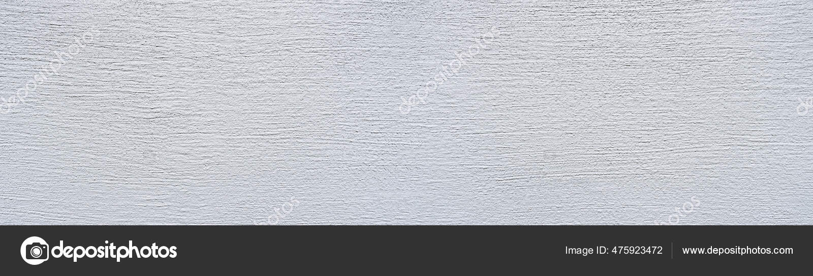White Panoramic Wall Horizontal Grooved Plaster Close — Stock Photo ...