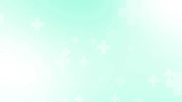 Medical green blue cross pattern background. Abstract healthcare ...