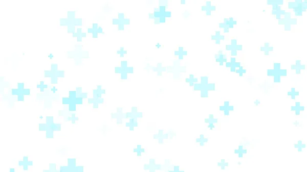 Medical health blue cross pattern white background. Abstract healthcare ...