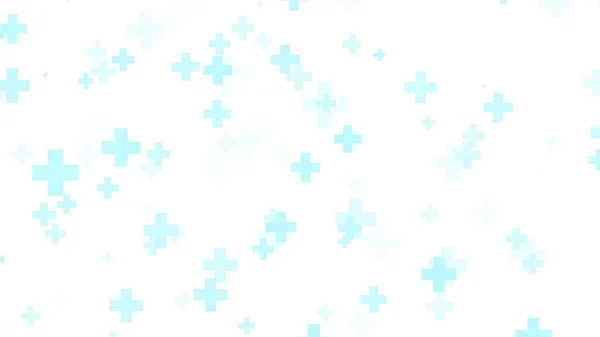Medical Health Blue Cross Pattern White Background Abstract Healthcare ...