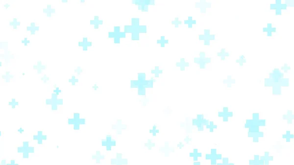 Medical Health Blue Cross Pattern White Background Abstract Healthcare ...