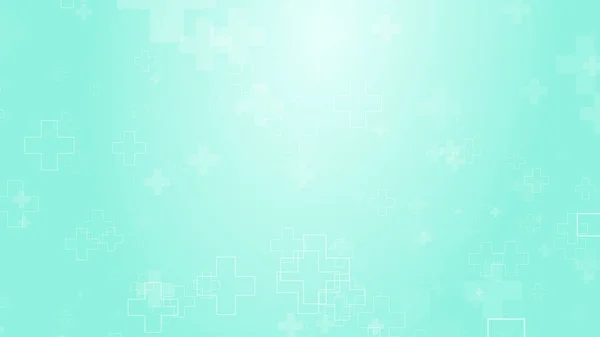 Abstract medical green blue cross pattern white background. Graphic ...
