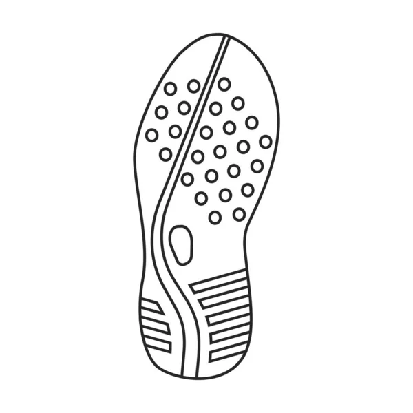 Sneaker Bottom Outline