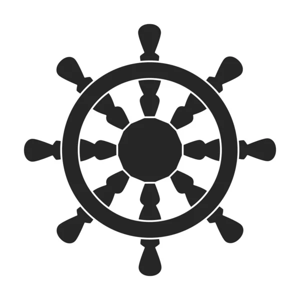 Pirate Ship Wheel Vector