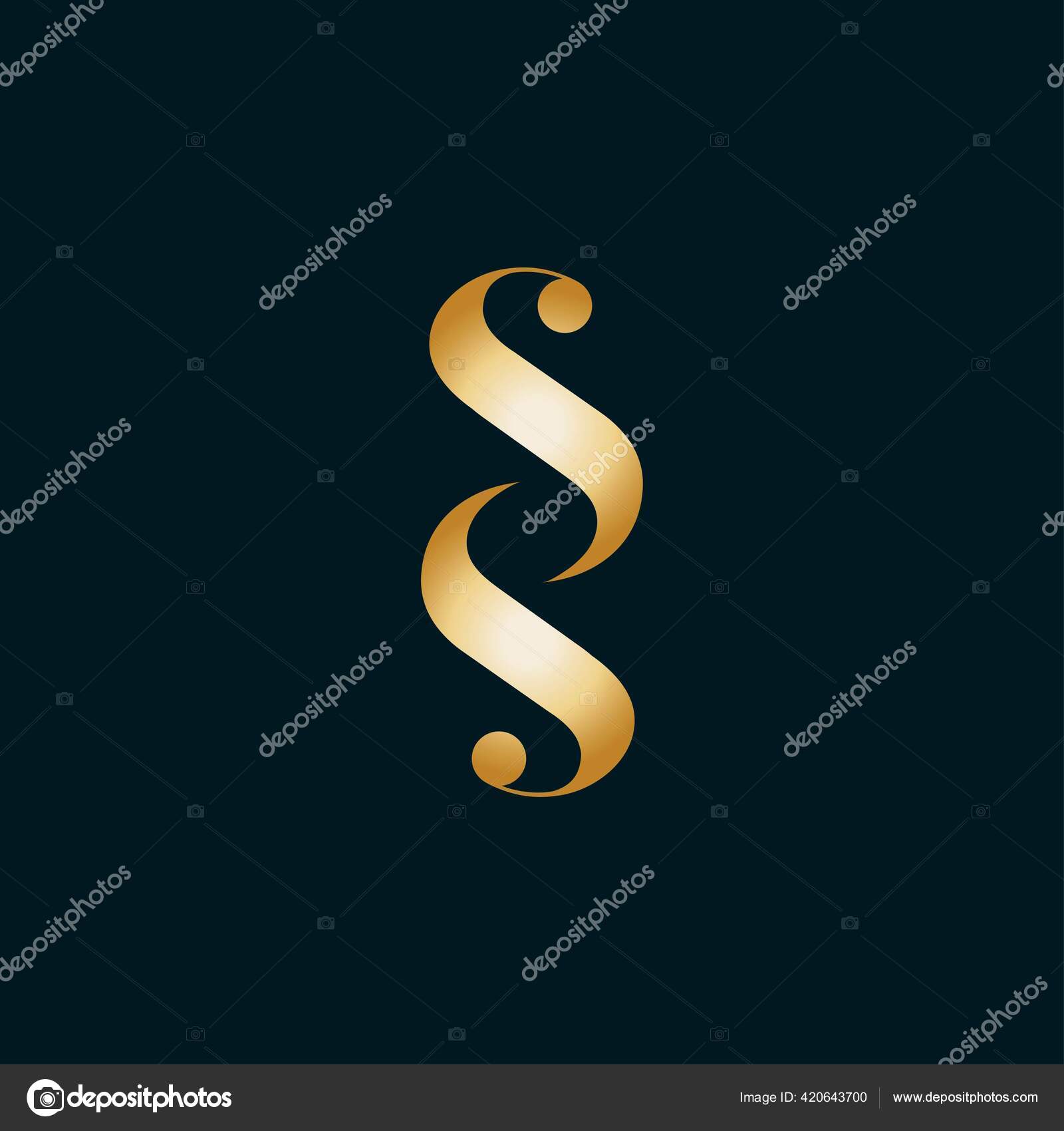 Double Icon Letter Icon Logo Design Template Creative Initial Symbol ...