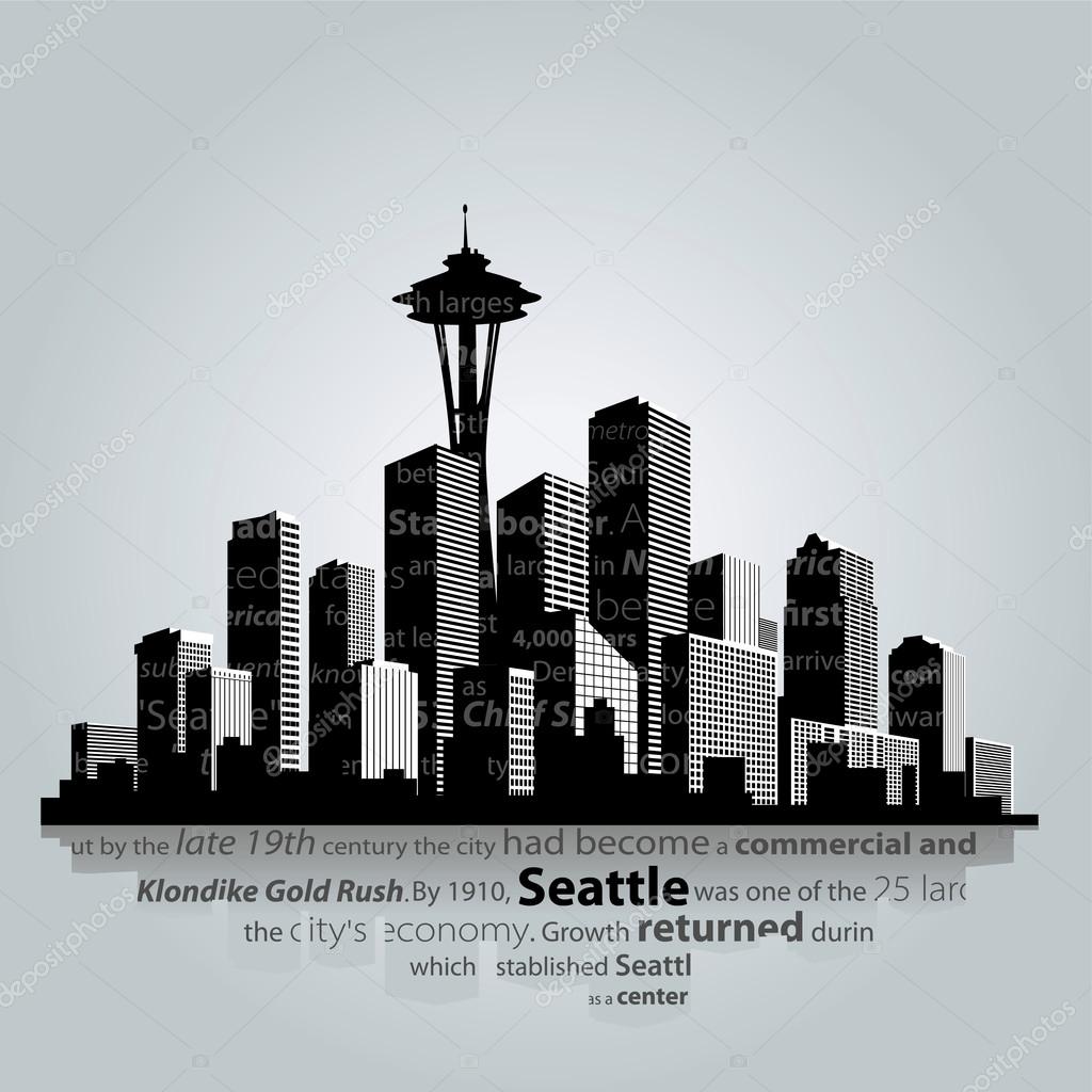 Seattle — Stock Vector © jackie2k #52259867