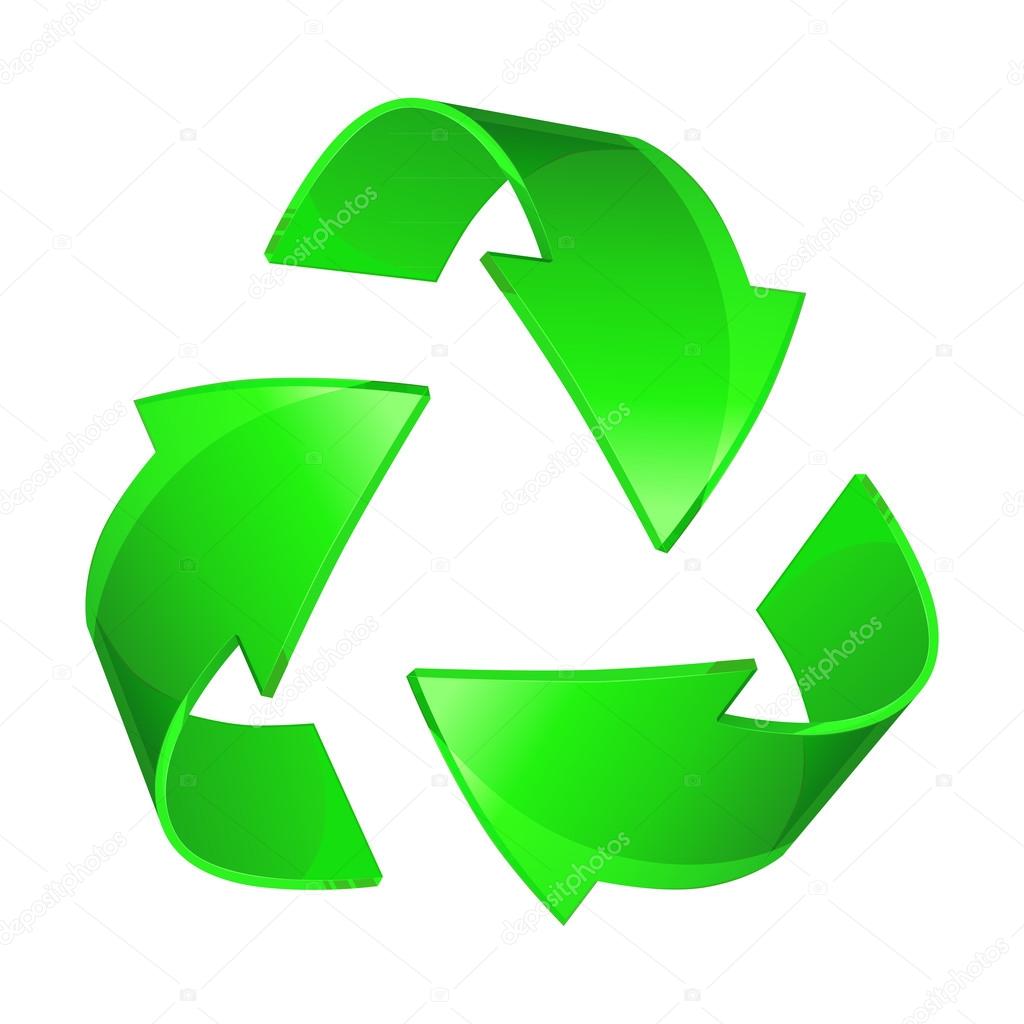 Recycle Logo 3d