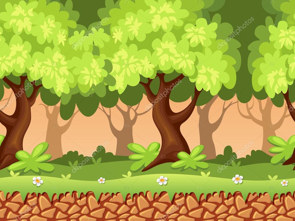 Seamless forest background Stock Vector Image by ©Alka5051 #108651450