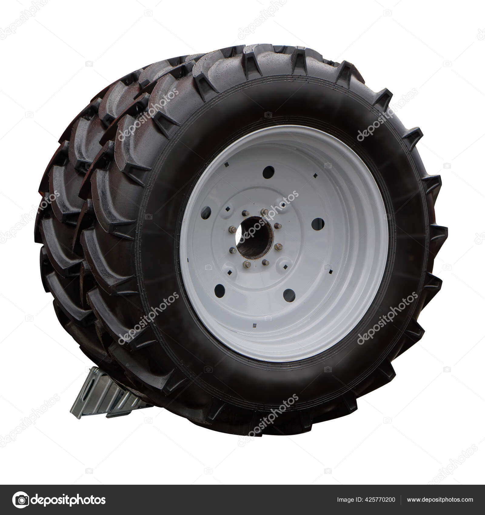 Picture Tractor Tires Isolated Image ⬇ Stock Photo, Image by © BerPhoto ...