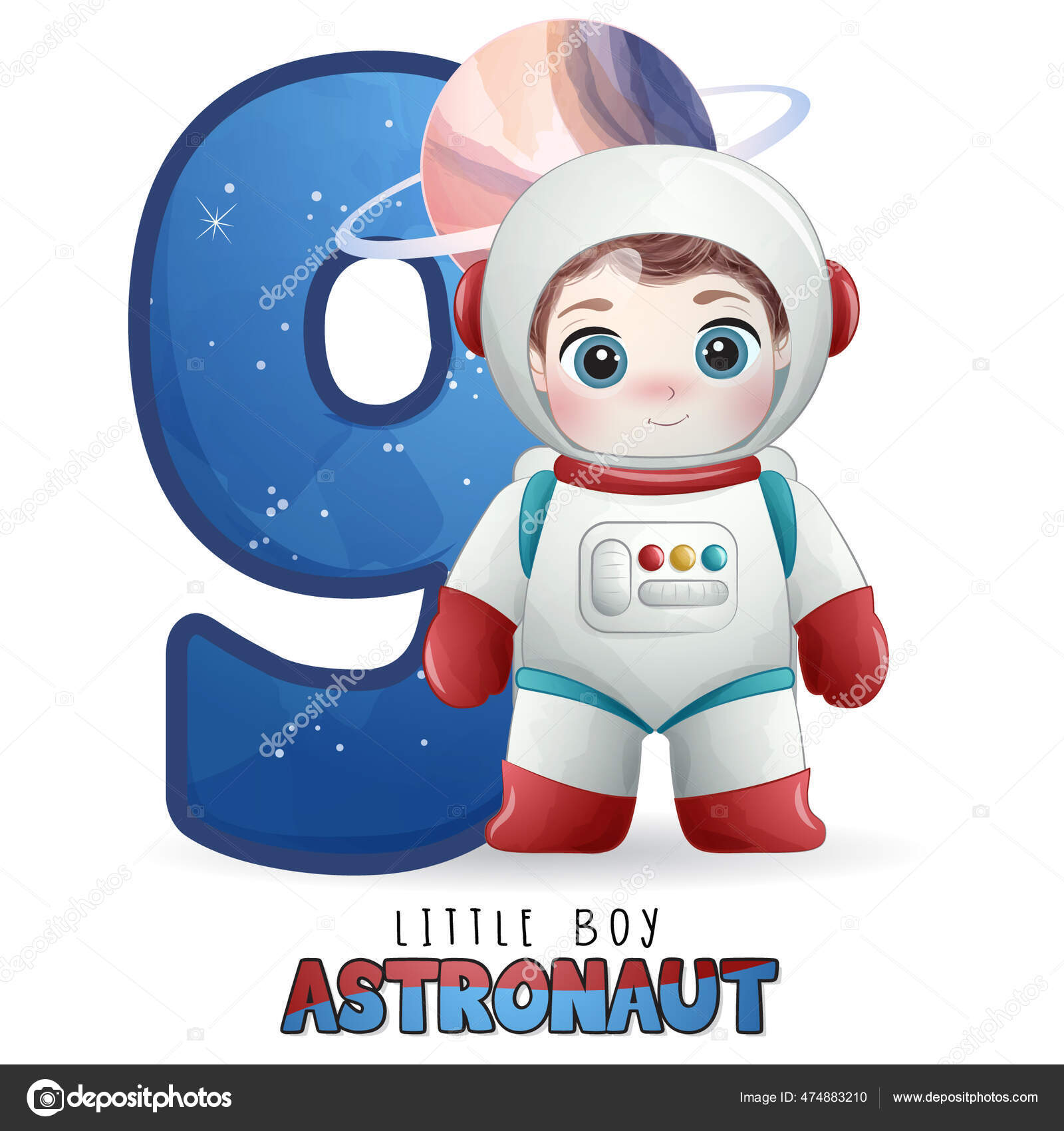 Little Boy Astronaut Clip Art Little Boy Astronaut Image