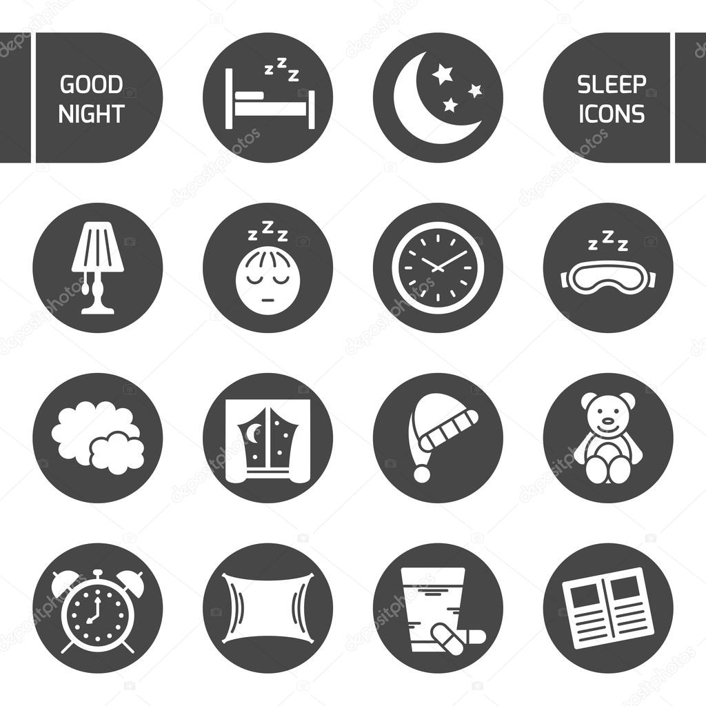 Sleep icon. Stock Vector Image by ©Volha.Belausava #82902800