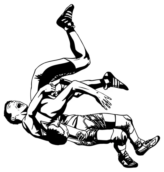 Roman greco wrestling Stock Vectors, Royalty Free Roman greco wrestling ...