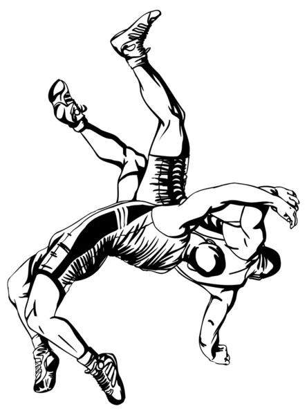 Roman greco wrestling Stock Vectors, Royalty Free Roman greco wrestling ...