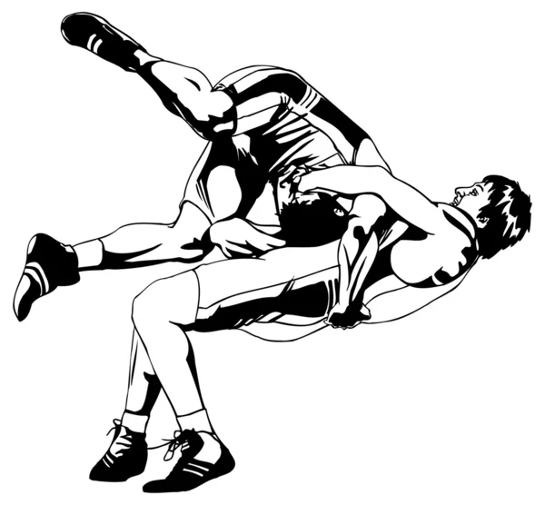 Roman greco wrestling Stock Vectors, Royalty Free Roman greco wrestling ...