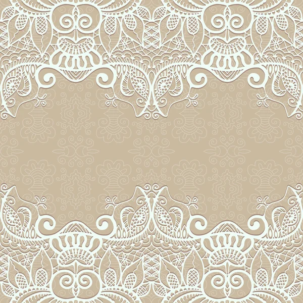 Lace invitation card — Stock Vector © Liukas #58585471