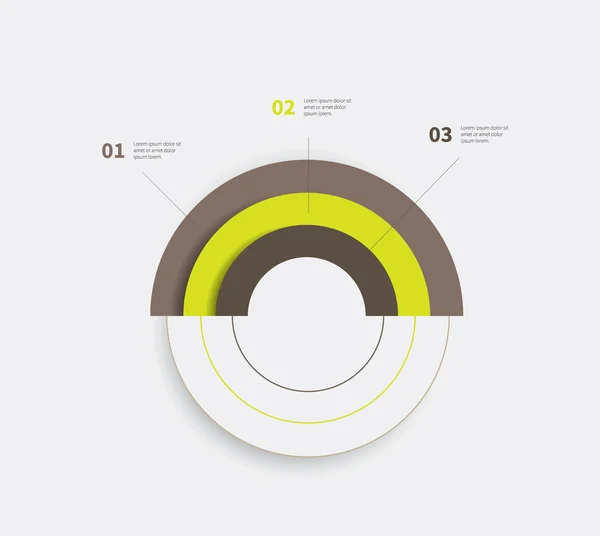 Half circle infographic Vector Images | Depositphotos