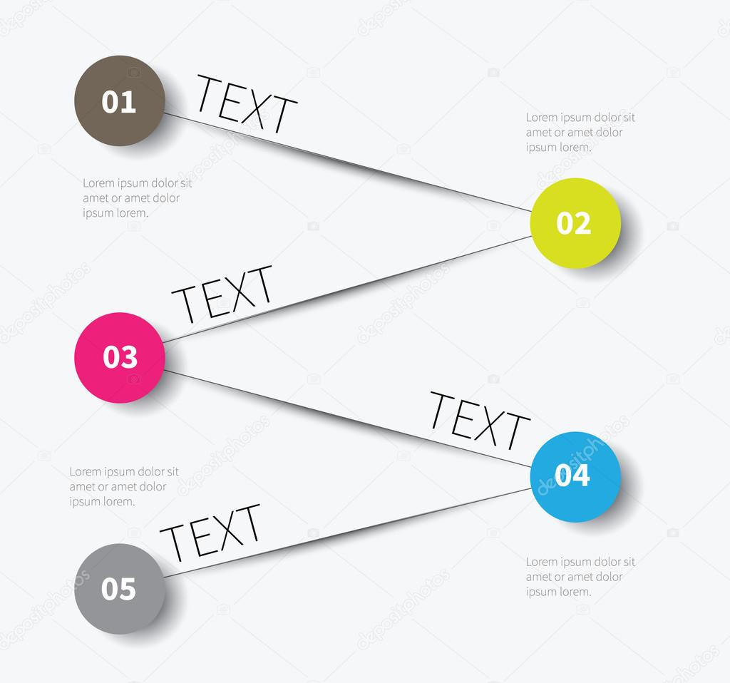 Business infographic summary Stock Vector by ©Phillipes 103180174