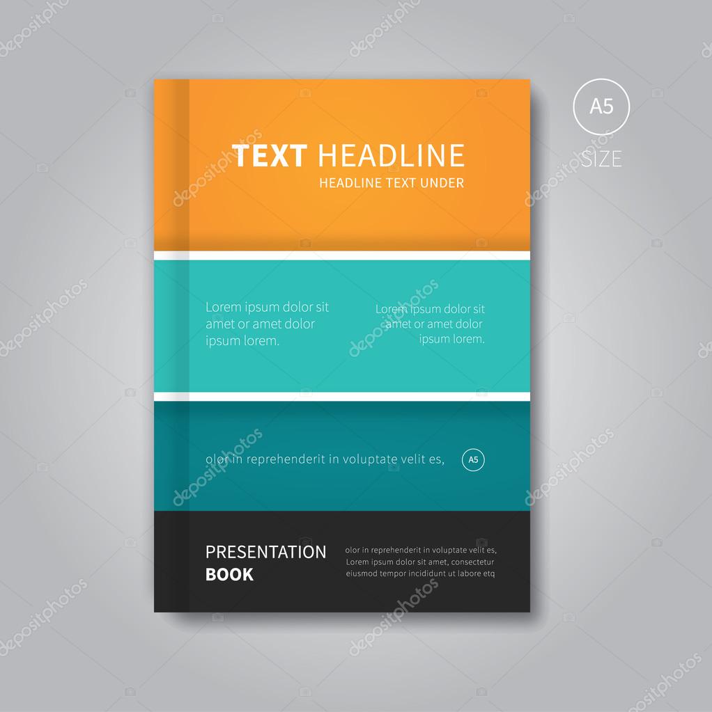Book design in fresh colors for print Stock Vector Image by ©Phillipes ...