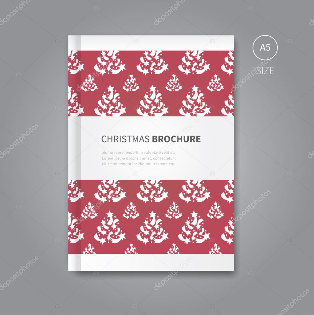 Vector christmas brochure book template Stock Vector by ©Phillipes 87033988