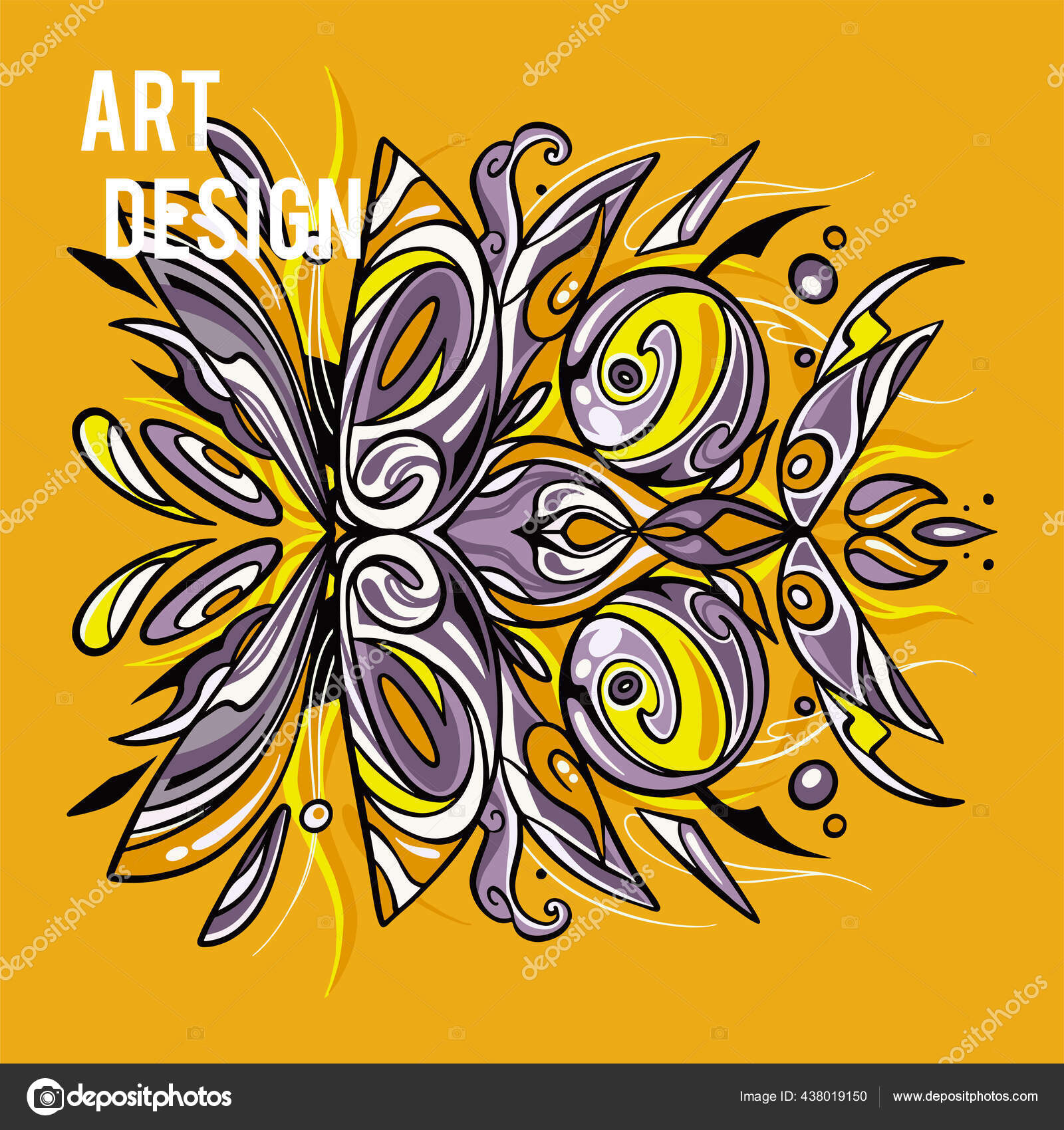 Abstract Art Symmetry Illustration Shape Object Vector Design Organic ...