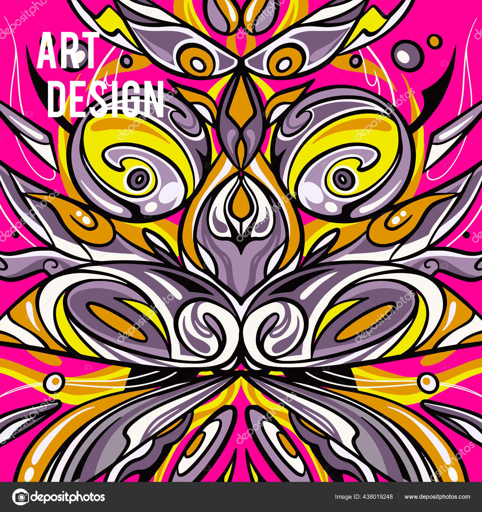 Abstract Art Symmetry Illustration Shape Object Vector Design Organic ...