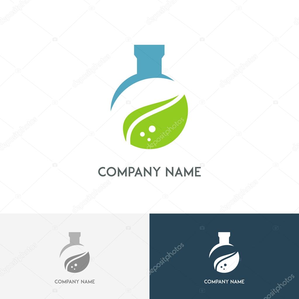 Ecology lab logo Stock Vector Image by ©AlexKaplun #108922204