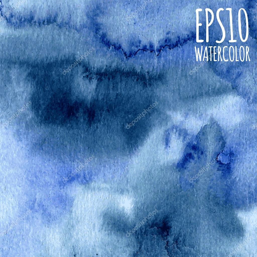 Blue watercolor dark gradient Stock Vector Image by ©altelia #107663146