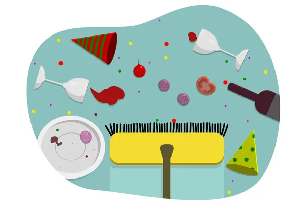 26 After party mess Vector Images, After party mess Illustrations ...
