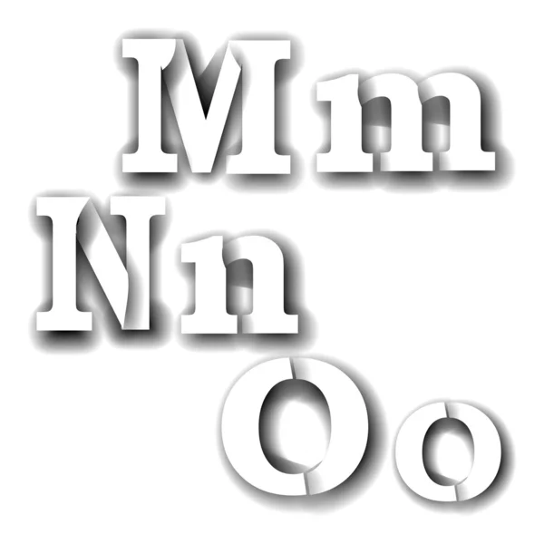 Num letter images vectorielles, Num letter vecteurs libres de droits ...