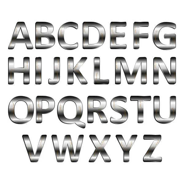 Metal letters Vector Art Stock Images | Depositphotos