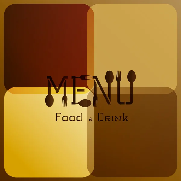 Menú de letras imágenes de stock de arte vectorial | Depositphotos