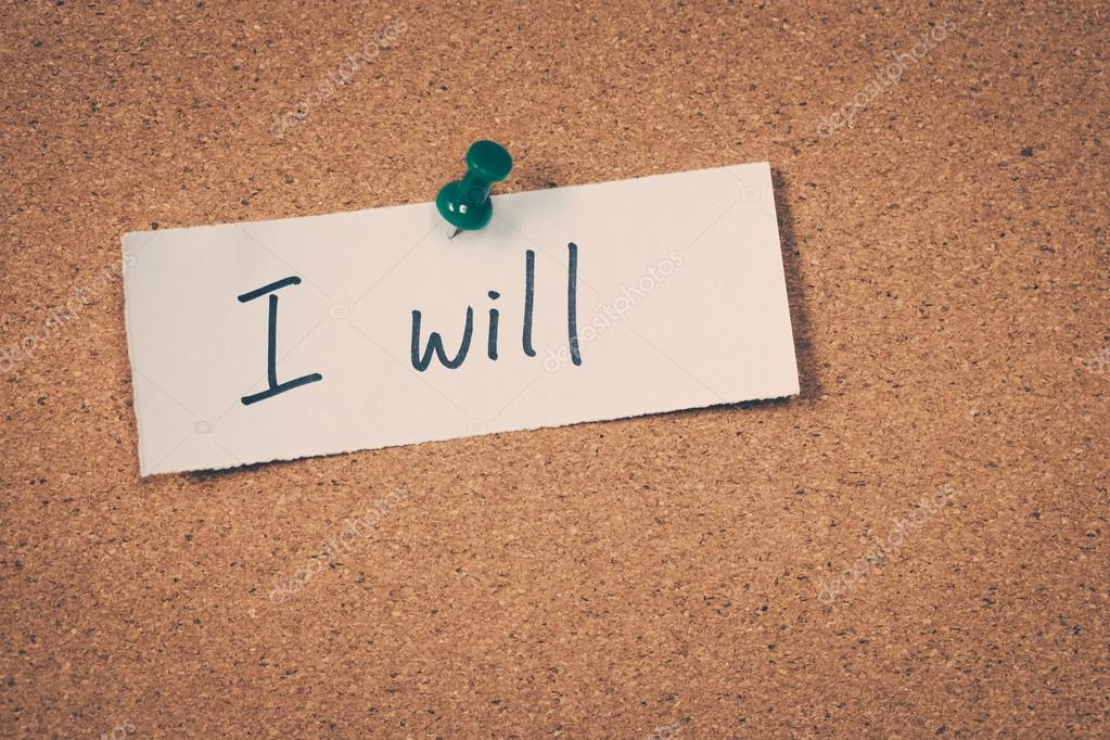 I will — Stock Photo © sean824 #80730642