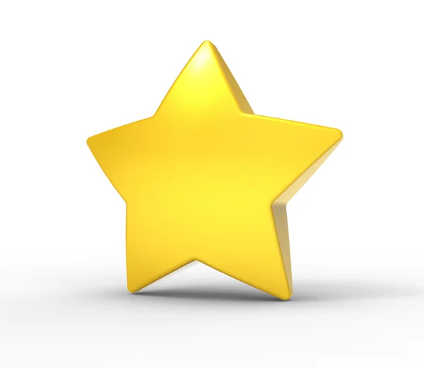 Yellow Star In Space