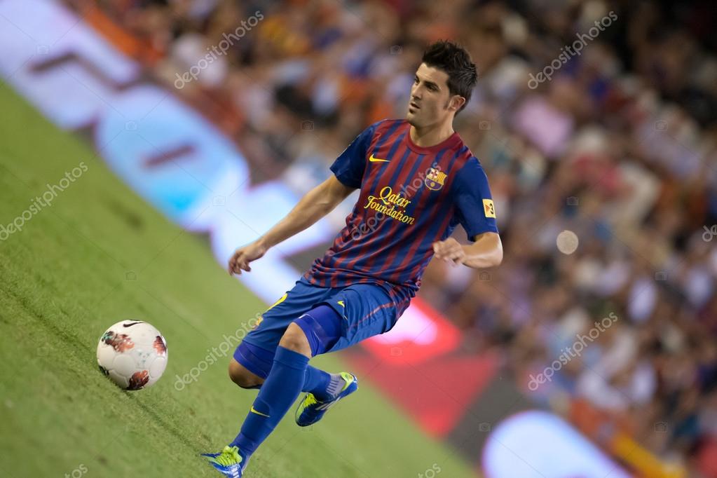 David Villa in action – Stock Editorial Photo © lakasa studyo #53087073