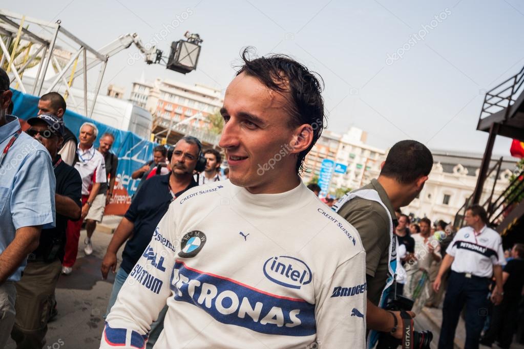 Racer in the Formula 1 Grand Prix of Europe – Stock Editorial Photo ...