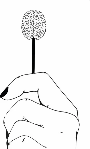 100,000 Hand with artificial brain Vector Images | Depositphotos