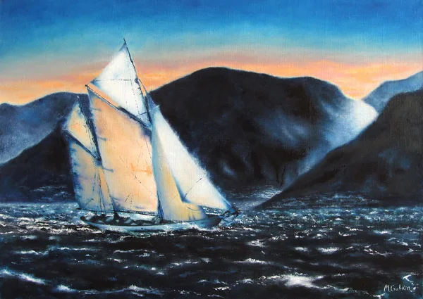 Sailboat storm Stock Photos, Royalty Free Sailboat storm Images ...