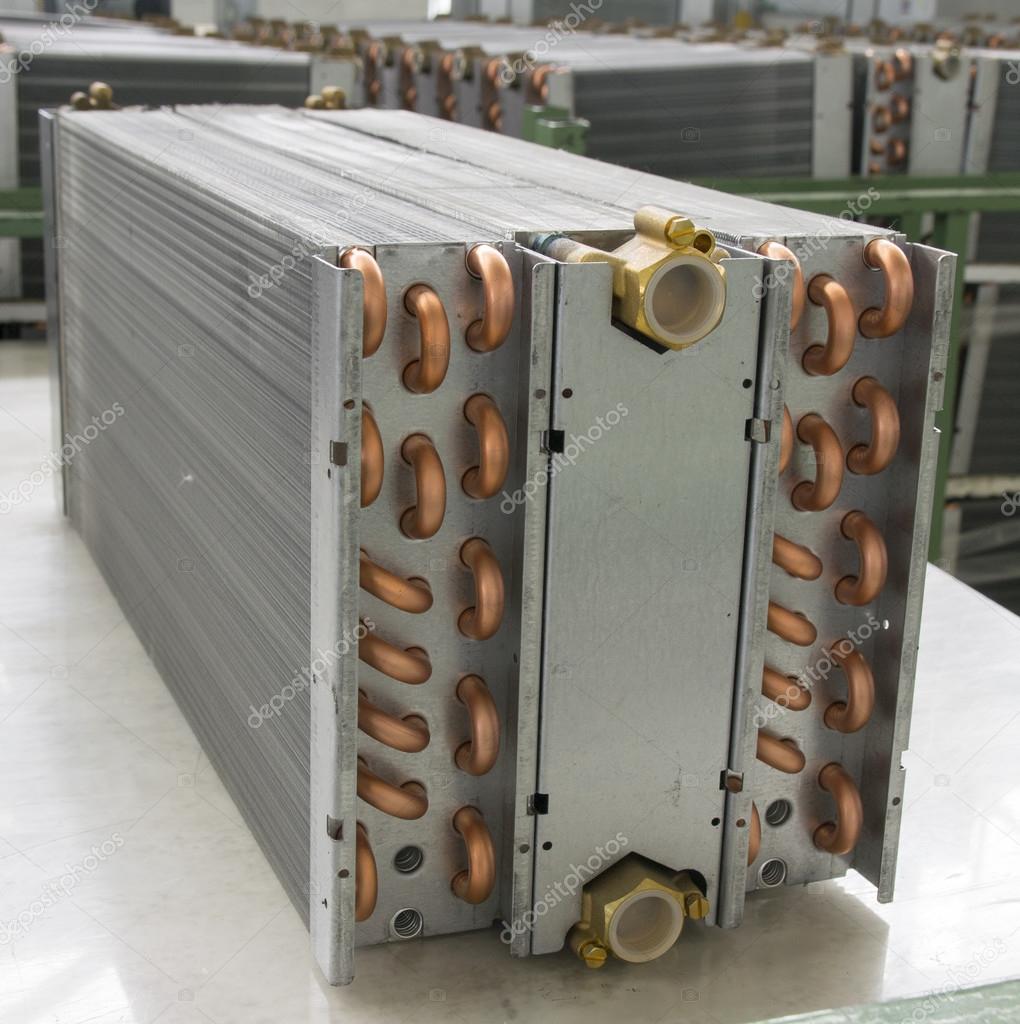 Aluminium heat exchanger — Stock Photo © Isaac74 #60848341