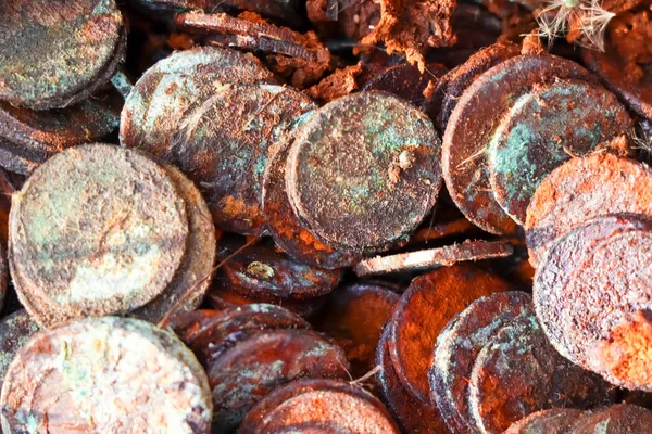 Rusted coins Stock Photos, Royalty Free Rusted coins Images | Depositphotos