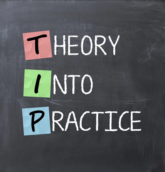 Theory into practice Stock Photo by ©Ai825 53303157